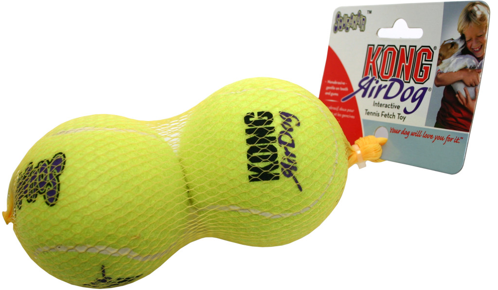 Hundeleke Kong squeakers tennisball - hundeleker - kasteleker - ball hund
