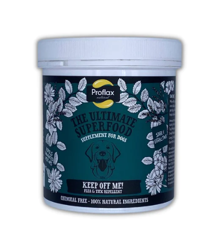 Proflax - keep off me! Naturlig beskyttelse mot flått og lopper 225g ...